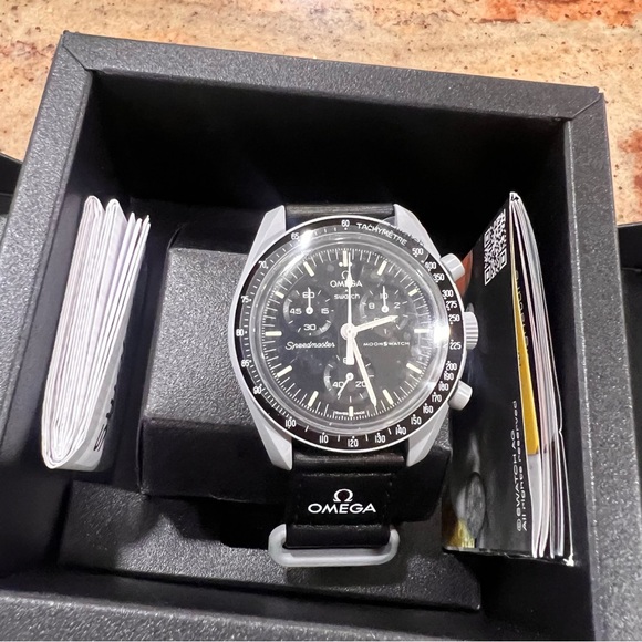 Swatch | Accessories | Mission To The Moon Moonswatch Watch Omega Colab ...